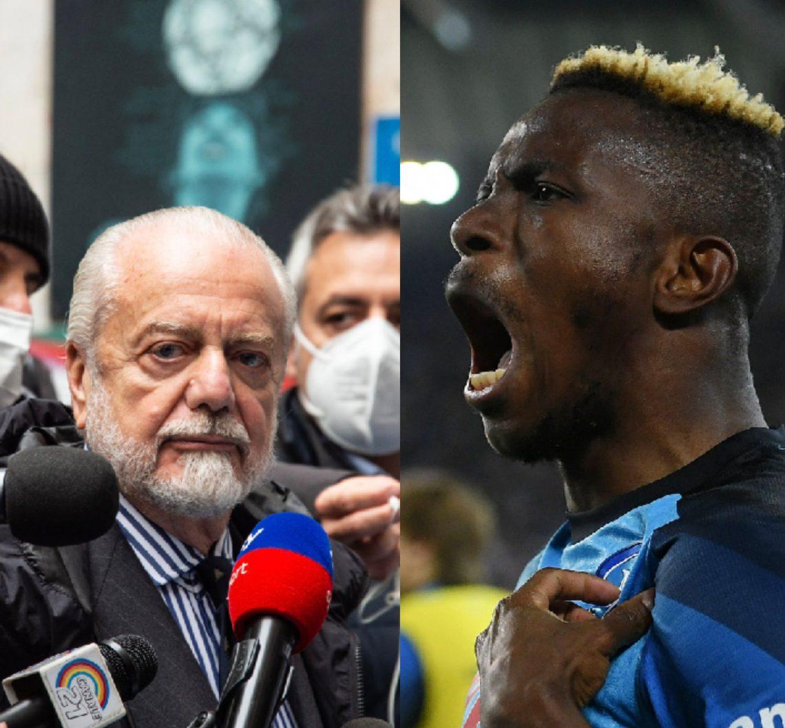 Osimhen is not indispensable - Napoli President Aurelio De Laurentiis