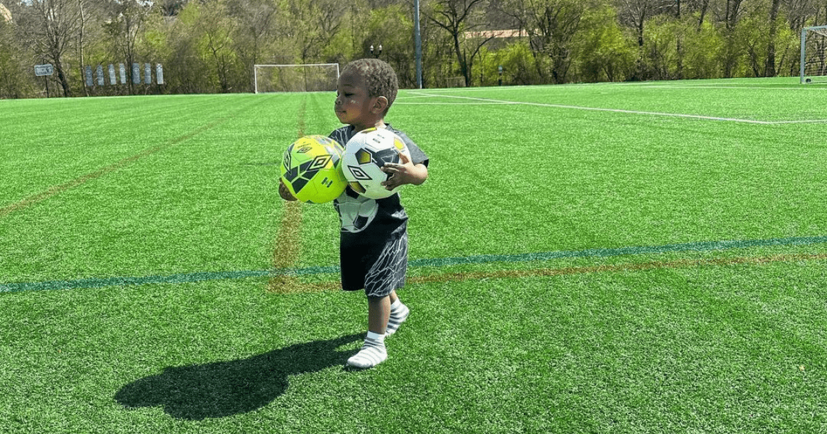 Nigerian-American wonderkid Tobenna Uchendu meets Super Falcons star ...